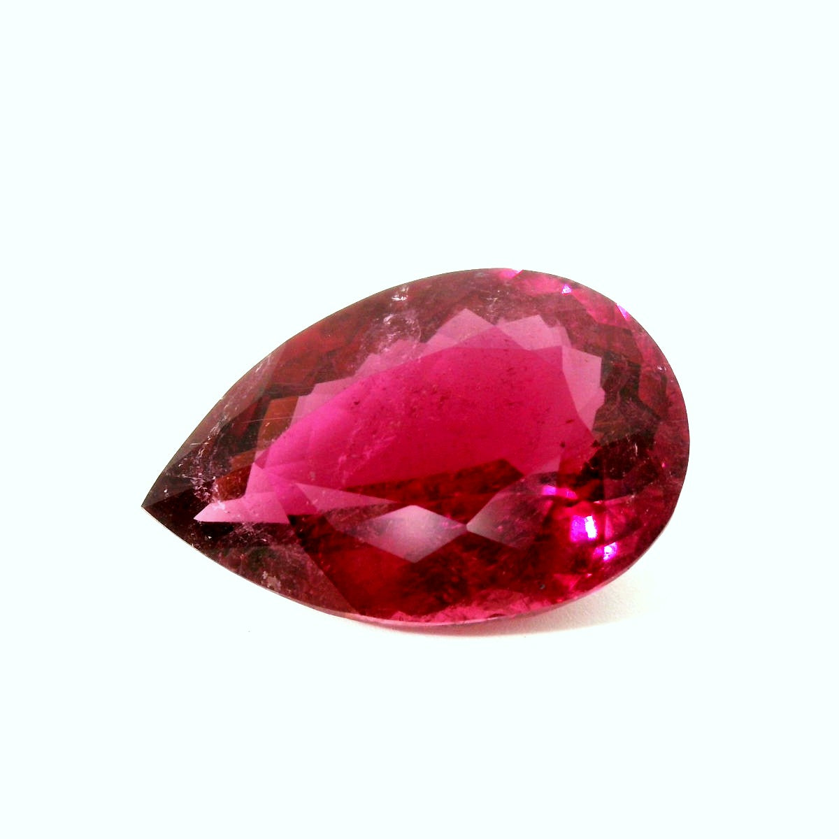 Beautiful Natural Rubellite Tourmaline 11.55ct Pear Shape – facetgemsfinds